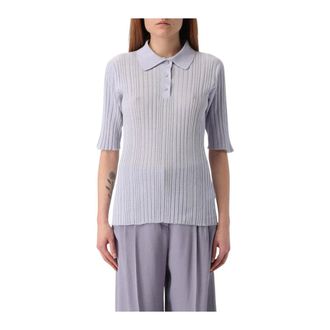 Fabiana Filippi Femme, Tops, Violet, Taille: 36 FR Polo Lilas &agrave; C&ocirc;tes