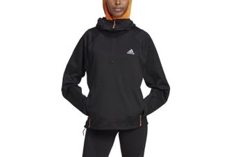 adidas Performance Langarmshirt Laufpullover Half-Zip X-City Cold.Rdy schwarz Damen