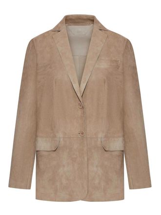 Salvatore Santoro Lederjacke - Nude