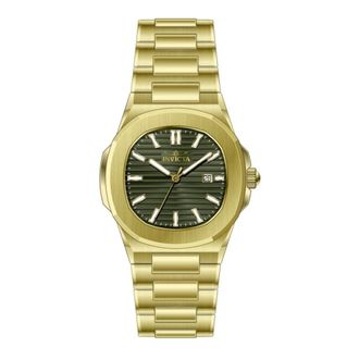 Invicta Homme, Accessoires, Jaune, Taille: ONE Size Montre ronde Speedway Bold Sport