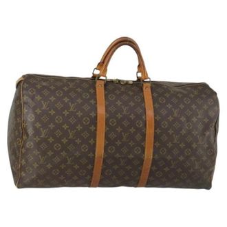 Louis Vuitton Pre-owned Canvas Weekend Bag - - Pre-owned - Damen - Braun - ONE SIZE