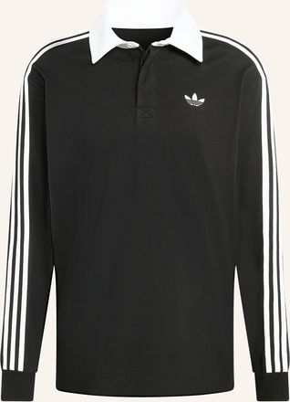 adidas Originals Adidas Originals Rugbyshirt 3-Streifen schwarz