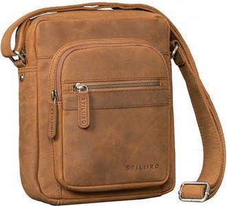 STILORD Joao Petite Sacoche Homme Bandouliere Cuir Vintage - Messenger pour Homme avec de Nombreux Compartiments Sac Bandouill&egrave;re en Cuir V&eacute;ritable Tablette 1