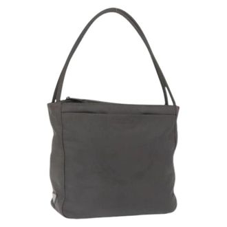 Prada Pre-owned Nylon Tote Bag - - Pre-owned - Damen - Grau - ONE SIZE
