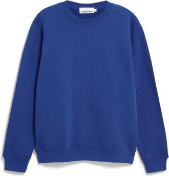 Armedangels Herren Sweatshirt aus Bio-Baumwolle BAARO Fleece Regular Fit Dark Wave