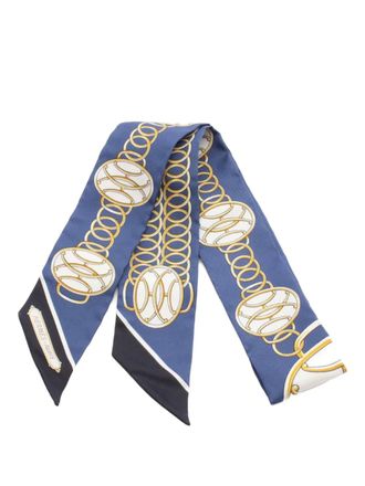 Hermès foulard Lift Profile (2020) - Bleu