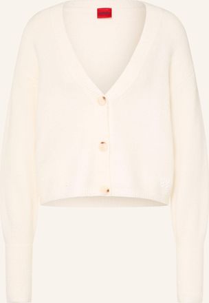 HUGO BOSS Hugo Strickjacke Sirala weiss