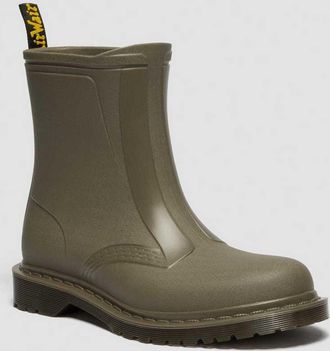 Dr. Martens 1460 Rain Stiefel in Grün, Größe: 36