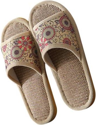 BESPORTBLE Pantoufles Femmes Intérieur Épaisses Respirant Antidérapantes pour Maison Chambre Confort Quotidien