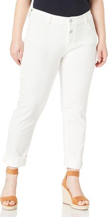 Timezone Damen Slim NaliTZ 7/8 Hose, Pure White, 25
