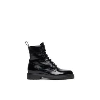 Nero Giardini Schwarze Lederstiefeletten mit DryGo-Technologie - - Shoes - Damen - Schwarzk - 40 EU