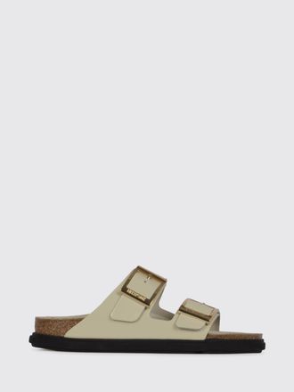 Birkenstock Sandales &agrave; Talons Femme couleur Beige