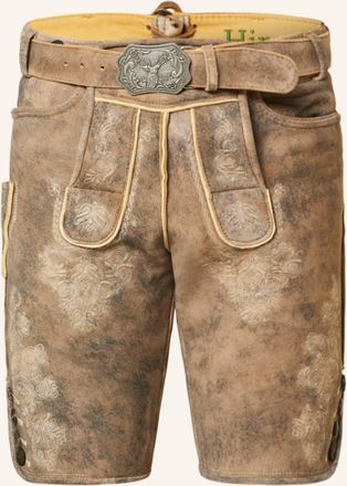 HIRSCHER Hirscher Trachten-Lederhose Basel braun