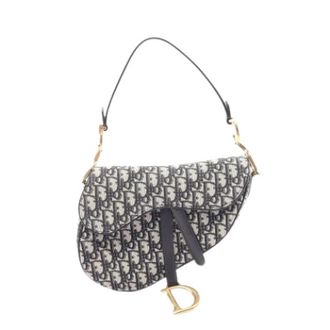 Dior Pre-owned Canvas Saddle Bag - - Pre-owned - Damen - Beige - ONE SIZE