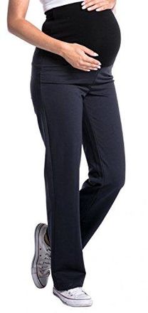 Zeta Ville Zeta Ville - Maternité Pantalon. Disponible en 3 Longueurs DENTREJAMBE - 691c (Taille Normale Graphite, 40-42, L)