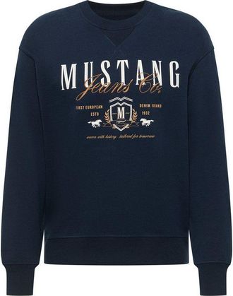 Mustang Jeans Sweatshirt Herren Style Auburn