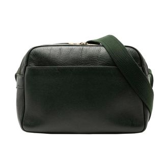 Louis Vuitton Sac bandouli&egrave;re en cuir doccasion - Femme - Pre-owned - Vert - Taille: ONE Size