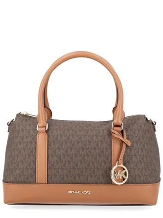 Michael Michael Kors Womens Handbag Andie Brown 89.pvc Handbags Hand Bags
