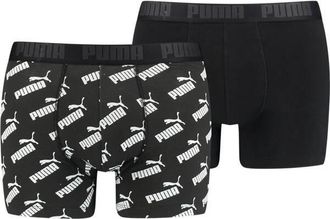 Puma Herren Unterhose MEN AOP BOXER 2P