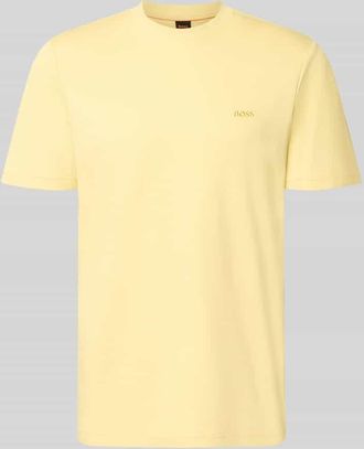 Boss Orange by Hugo Boss Regular Fit T-Shirt aus reiner Baumwolle Modell Te_interlock