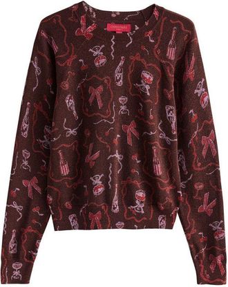 Next Strickpullover Langärmeliger Weihnachtspullover (1-tlg)