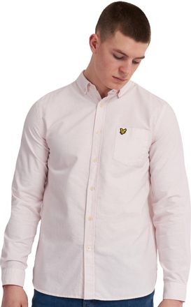 Lyle & Scott Oxford Herren Rosa Hemd