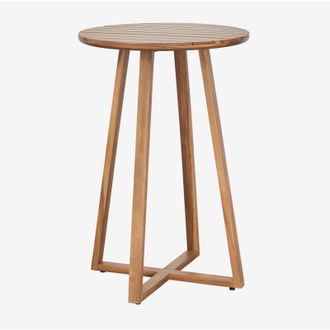 Sklum Runder Gartentisch &Oslash;70 cm aus Akazienholz Magda Akazie Braun
