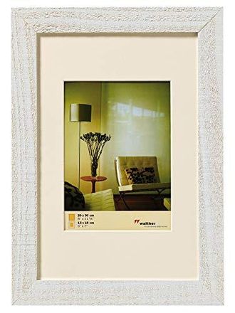 Walther Design Walther HO824V Home Holzrahmen 18 x 24 cm, polarweiß