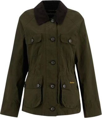 Barbour Femme, Sport, Vert, Taille: 44 FR Croton Jacket