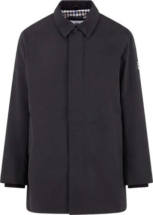 Aquascutum Trench en Soft Shell - Homme - Manteaux - Noir - Taille: XL