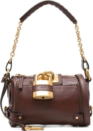 Chloé Femme, Sacs, Brun, Taille: ONE Size Small Paddington Bag