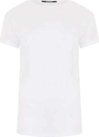 Jacquemus Femme, Tops, Blanc, Taille: 42 FR T-shirt &agrave; manches courtes