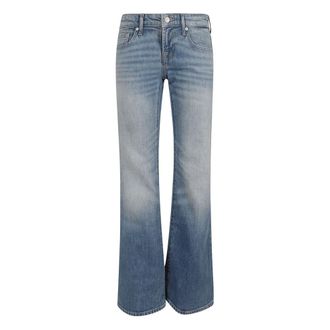 7 For All Mankind Low-Rise Flare Jeans - - Jeans - Damen - Blau - W29
