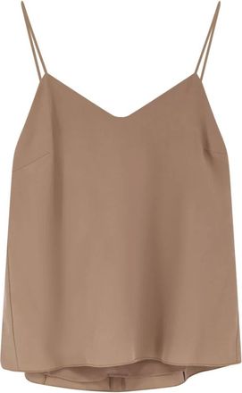 Max Mara Femme, Tops, Brun, Taille: 34 FR D&eacute;bardeur col en V