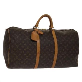Louis Vuitton Pre-owned Toile sacs-de-voyage - Femme - Pre-owned - Brun - Taille: ONE Size