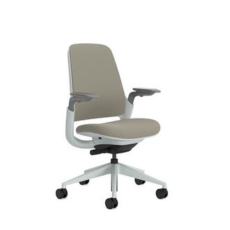 Steelcase Series 1 Ergonomischer B&uuml;rostuhl mit LiveBack Lumbalst&uuml;tze und 4D-Armlehnen Tr&uuml;ffel