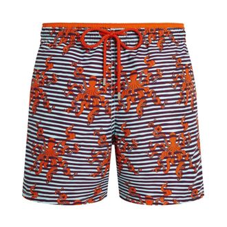 Vilebrequin Homme, Maillots de bain, Multicolore, Taille: S Moka Octopus in Stripes