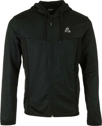 Le Coq Sportif Homme, Sweatshirts et sweats &agrave; capuche, Noir, Taille: S Tech SP FZ Hoody