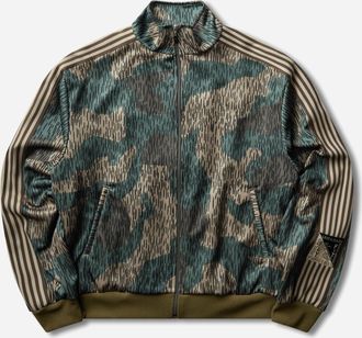 KAPITAL Men s Smooth Jersey Rain Camo Track Jacket Rain Camo
