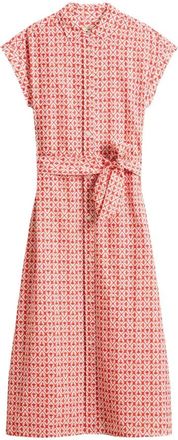 Woolrich Femme, Robes, Rose, Taille: 40 FR Cotton Viscose Chemisier Dress