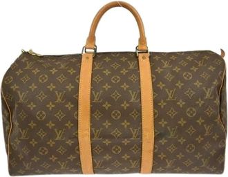 Louis Vuitton unisex, Pre-owned, Brun, Taille: ONE Size Sac Keepall Pre-owned