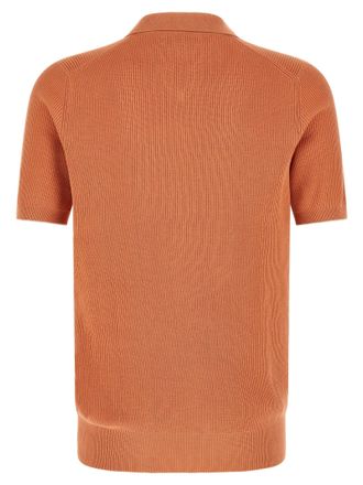 Brunello Cucinelli English Polo - Terracotta