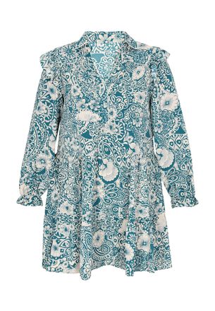 Usha Kleid in gro&szlig;en Gr&ouml;&szlig;en Frauen Gr&uuml;n