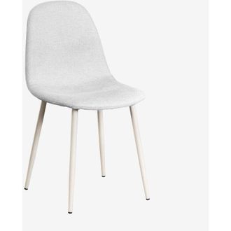 Sklum Pack mit 2 Glamm Esszimmerst&uuml;hlen Creme-Beige