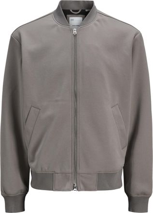 Jack & Jones Herren Jcorecharge Bomber Jacket, Gray Flannel, m