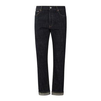 TELA GENOVA Stilvolle Italo Uhr f&uuml;r M&auml;nner - - Jeans - Herren - Blau - W35