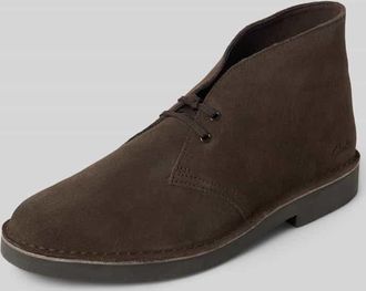 Clarks Boots aus Rindsvelours mit Kreppsohle