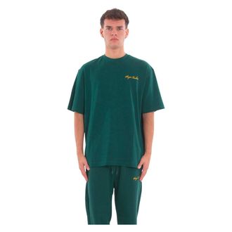 Sergio Tacchini Homme, Tops, Vert, Taille: L Cimabue Back Embro Tee