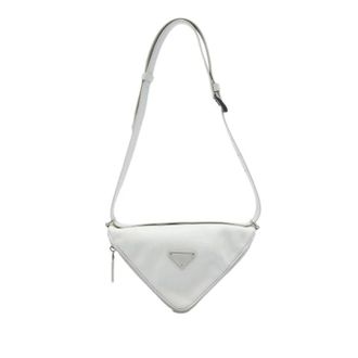 Prada Sac bandouli&egrave;re vintage Saffiano Pre-owned - Femme - Pre-owned - Blanc - Taille: ONE Size