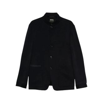 Ermenegildo Zegna Herren, Jacken, Schwarzk, 2XLGr&ouml;&szlig;e